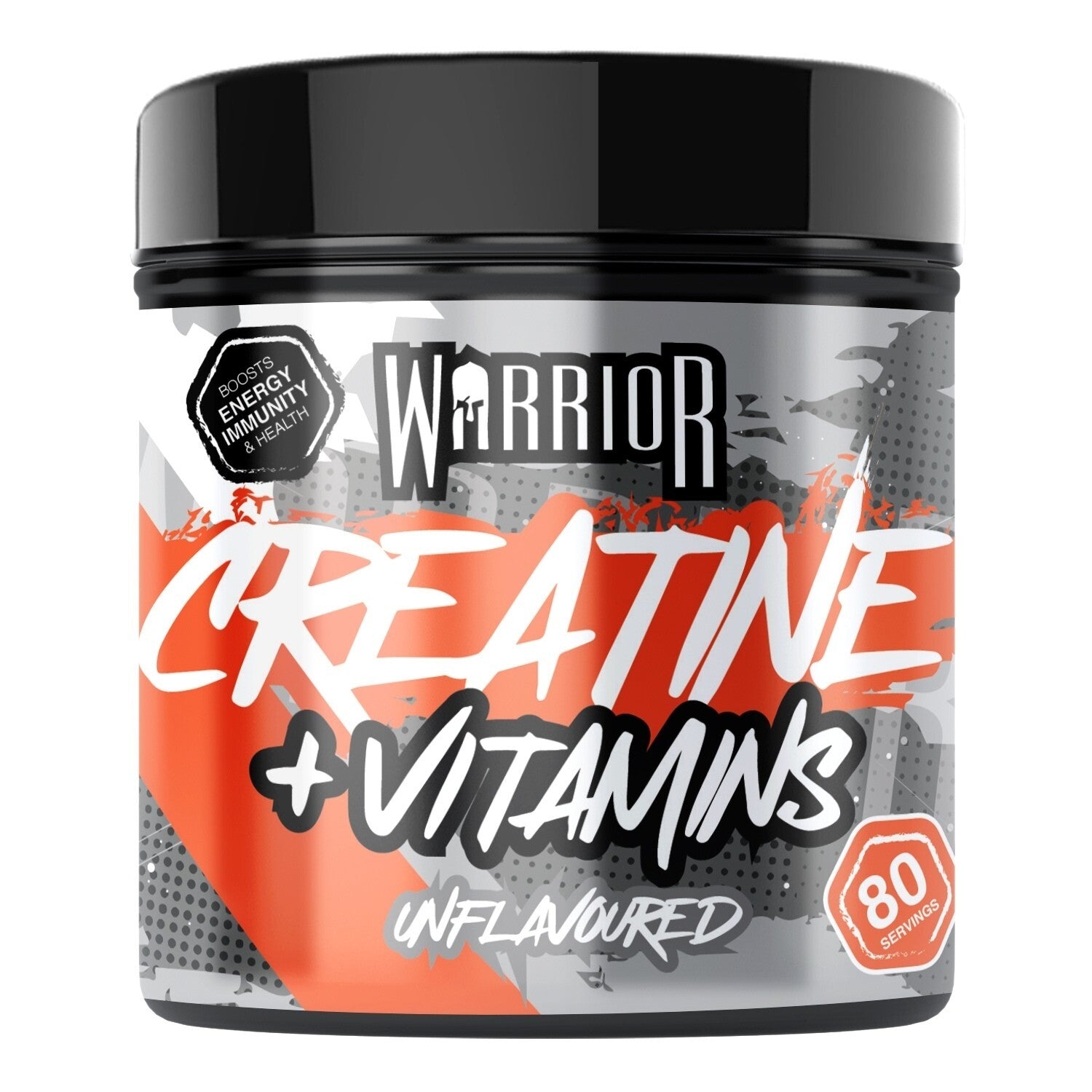 Warrior Creatine Plus Vitamins - 80 Servings – Bodybuilding Warehouse