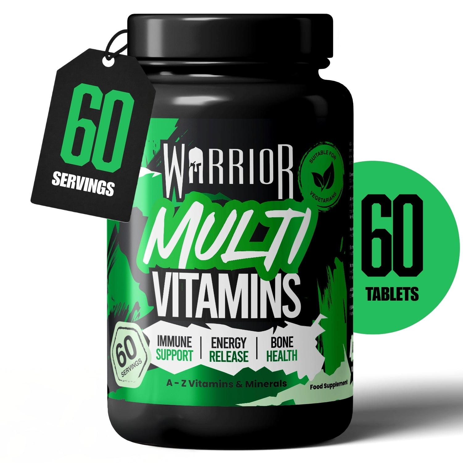 Warrior Multi Vitamin - 60 Tabs – Bodybuilding Warehouse