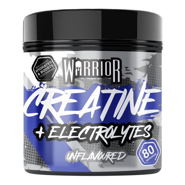 Warrior Creatine Plus Electrolytes - 80 Servings – Bodybuilding Warehouse