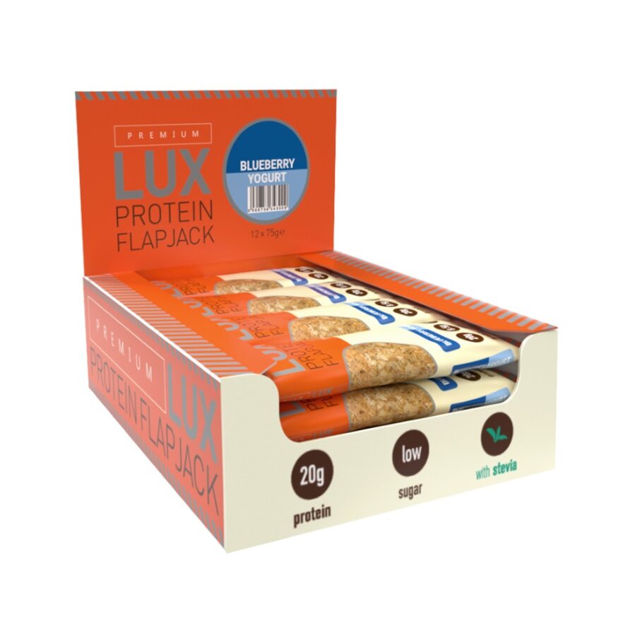 Premium LUX Protein Flapjacks – Bodybuilding Warehouse