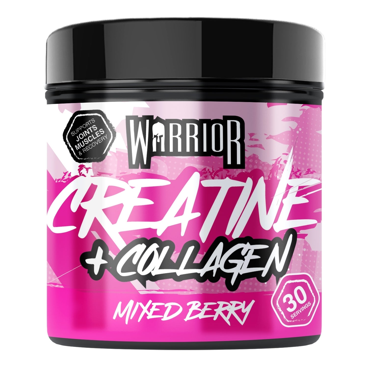 Warrior Creatine Plus Collagen - 30 Servings – Bodybuilding Warehouse